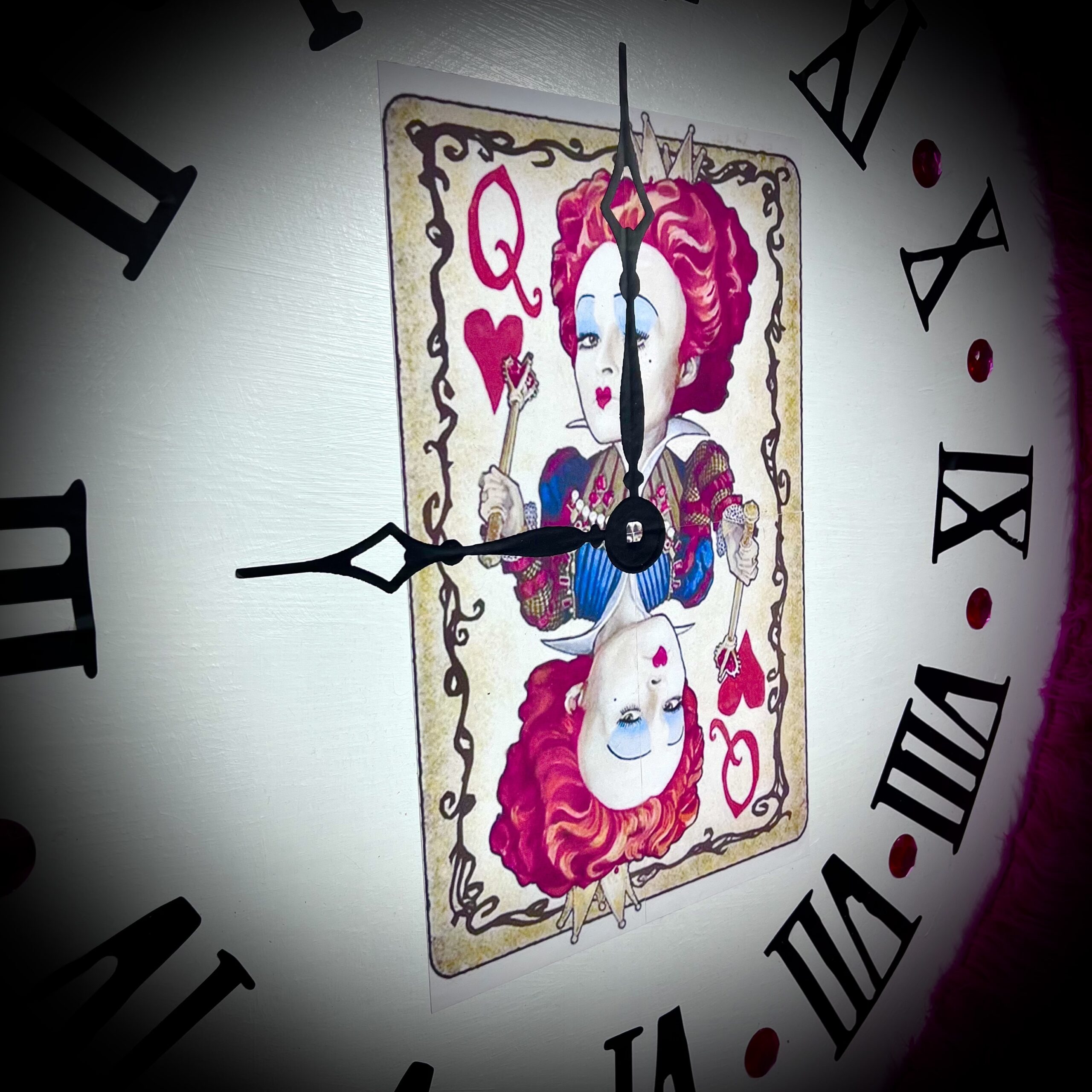 Large “Mad Hatter” Clock Face – From Old to Bold